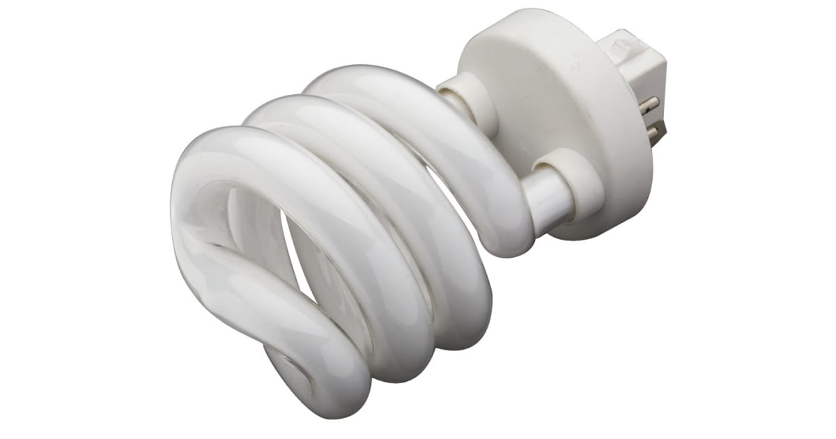 Lithonia Lighting CF18S27 4PIN M6 Single 18W Compact Full Spiral 4-Pin ...