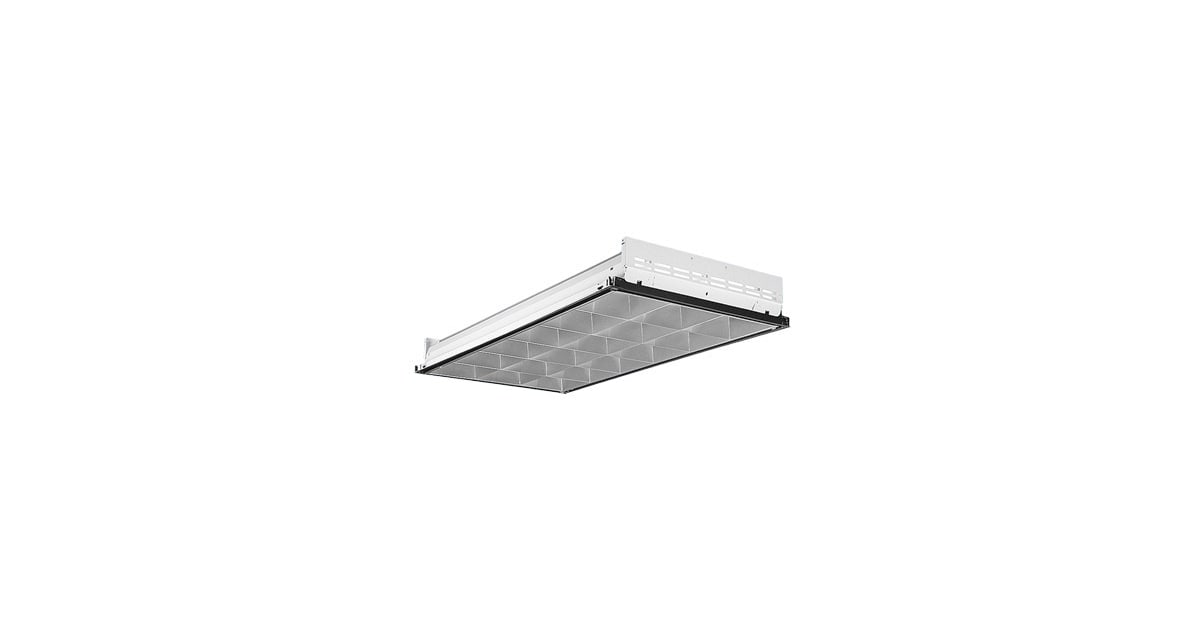 Lithonia Lighting 2PM3N G B 4 32 32LD MVOLT 1/4 GEB10IS 4 Light Linear Recessed Fluorescent ...
