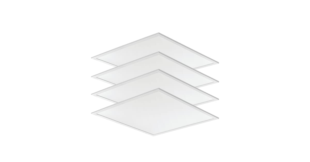 Lithonia Lighting CPX 2X2 ALO7 SWW7 CP4 Set of (4) CPX 24" Wide ...