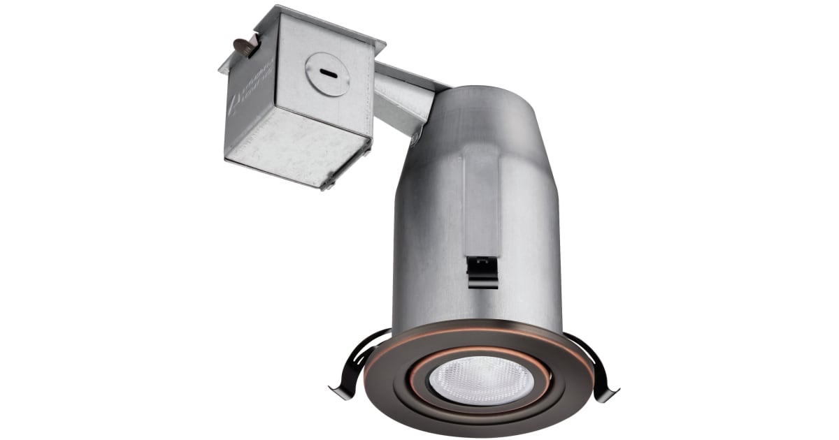 Lithonia Lighting LK3GORB LED LPI M6 Gimbal Recessed Kit 3" GU10 ...