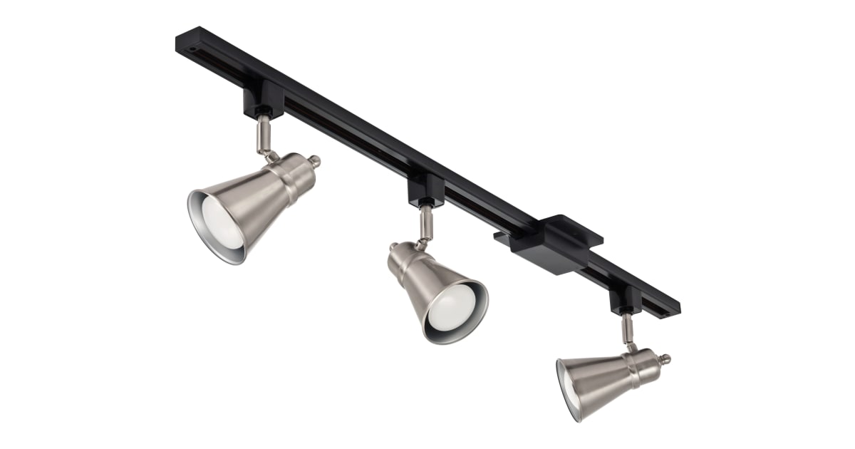 Lithonia Lighting LTKBRSD BR20 LED BN M4 3 Light 44" Track Kit with ...