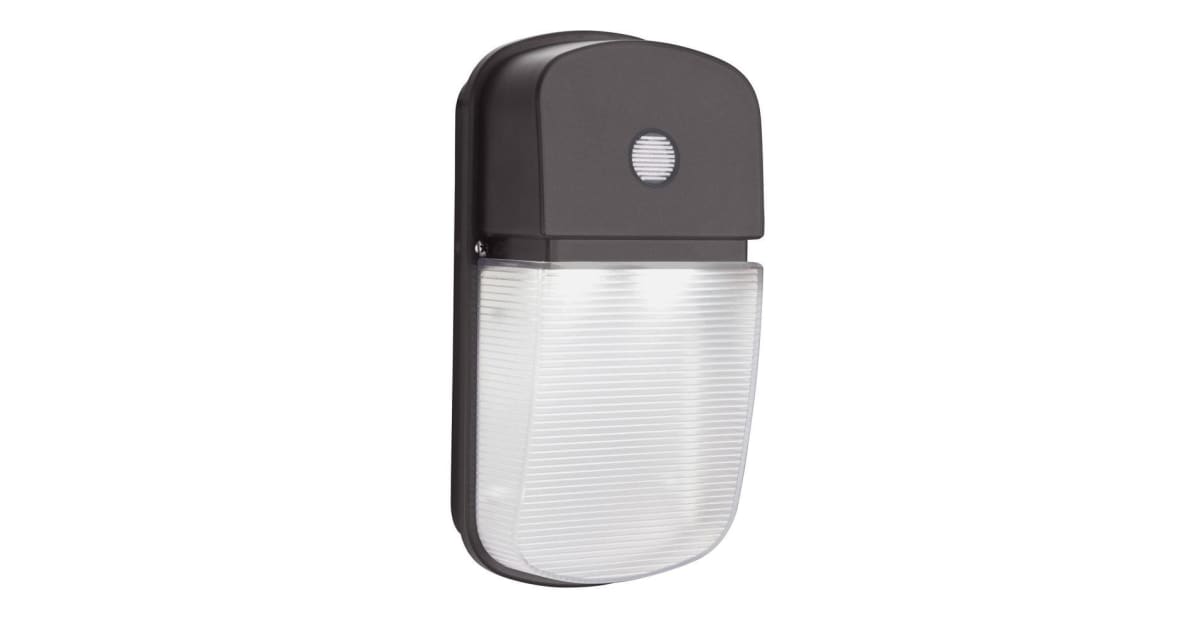 Lithonia Lighting OLWP LED P1 40K 120 PE DDB HP17 M4 5-5/8" Wide Integrated LED Commercial Wall ...