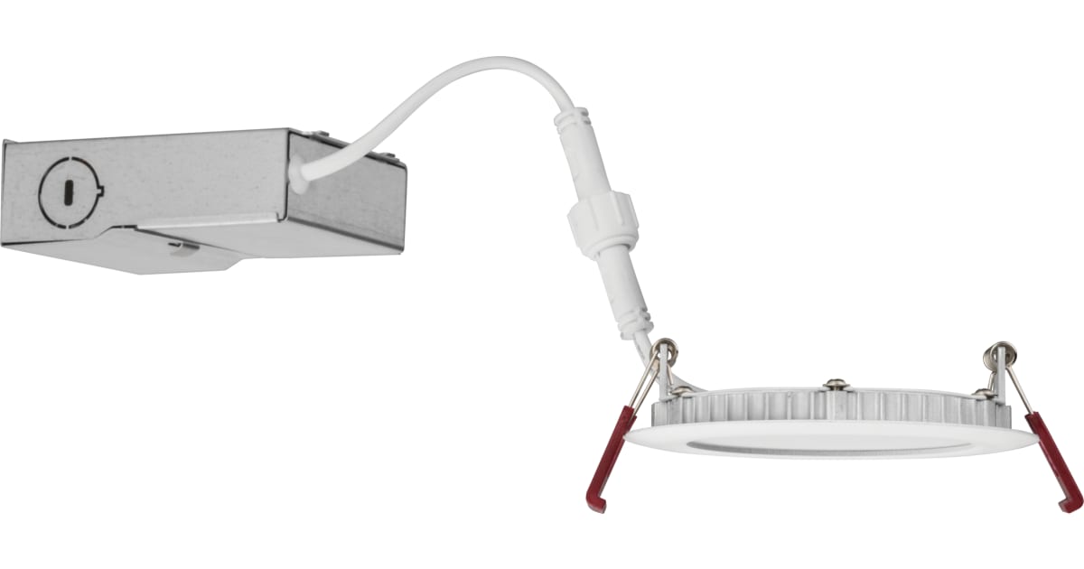 Lithonia Lighting WF4 LED 27K MVOLT MW M6 Wafer 4" LED Shower Recessed ...