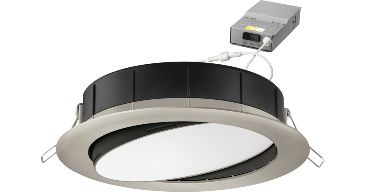 Lithonia Lighting WF6 ADJ LED 30K40K50K 90CRI BN M6 Wafer LED Canless ...