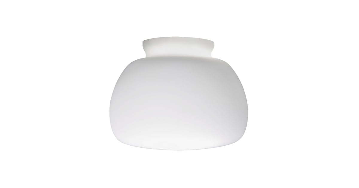 Lithonia Lighting DSBL 1001 M6 Opal White Decorative Small Bell Shade ...