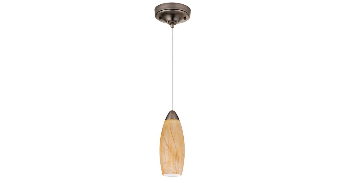 Lithonia Lighting 3 LED Bullet Fitter Mini Pendant with Bullet Caramel ...