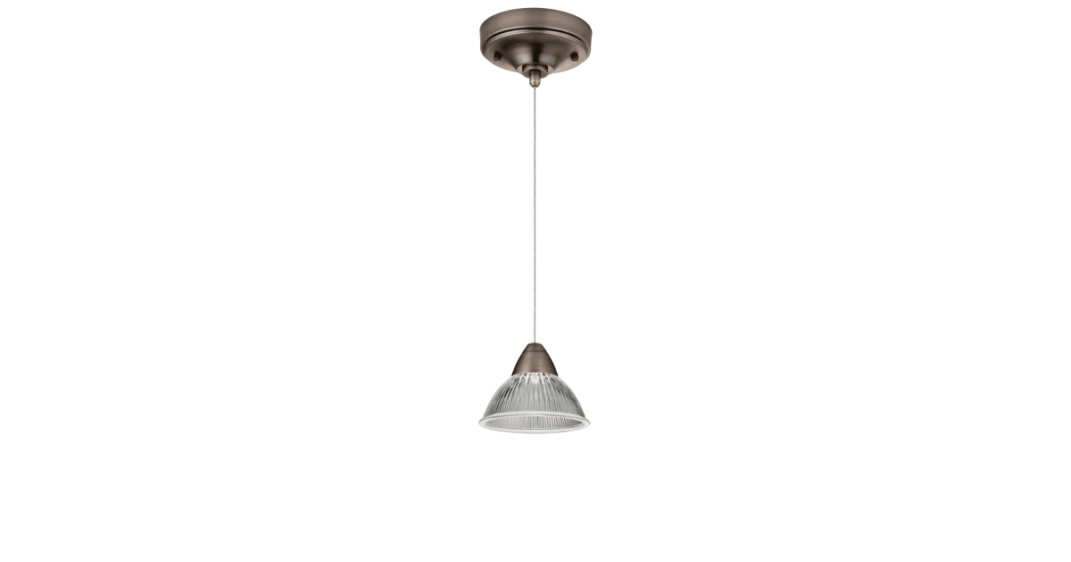 Lithonia Lighting 3 LED Bullet Fitter Mini Pendant with Prismatic Clear ...