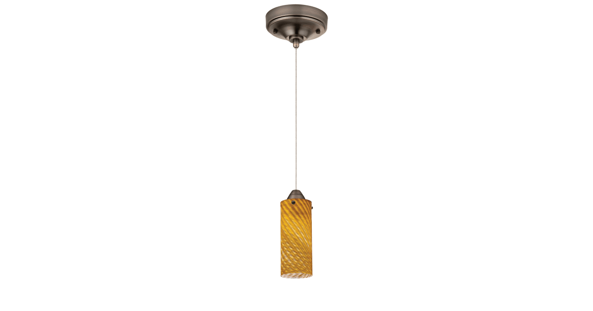 Lithonia Lighting 3 LED Bullet Fitter Mini Pendant with Tall Cylinder ...