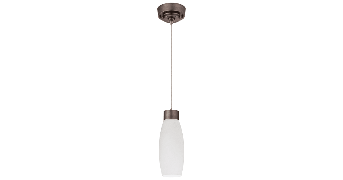 Lithonia Lighting 3 LED Cylinder Fitter Mini Pendant with Bullet Opal ...
