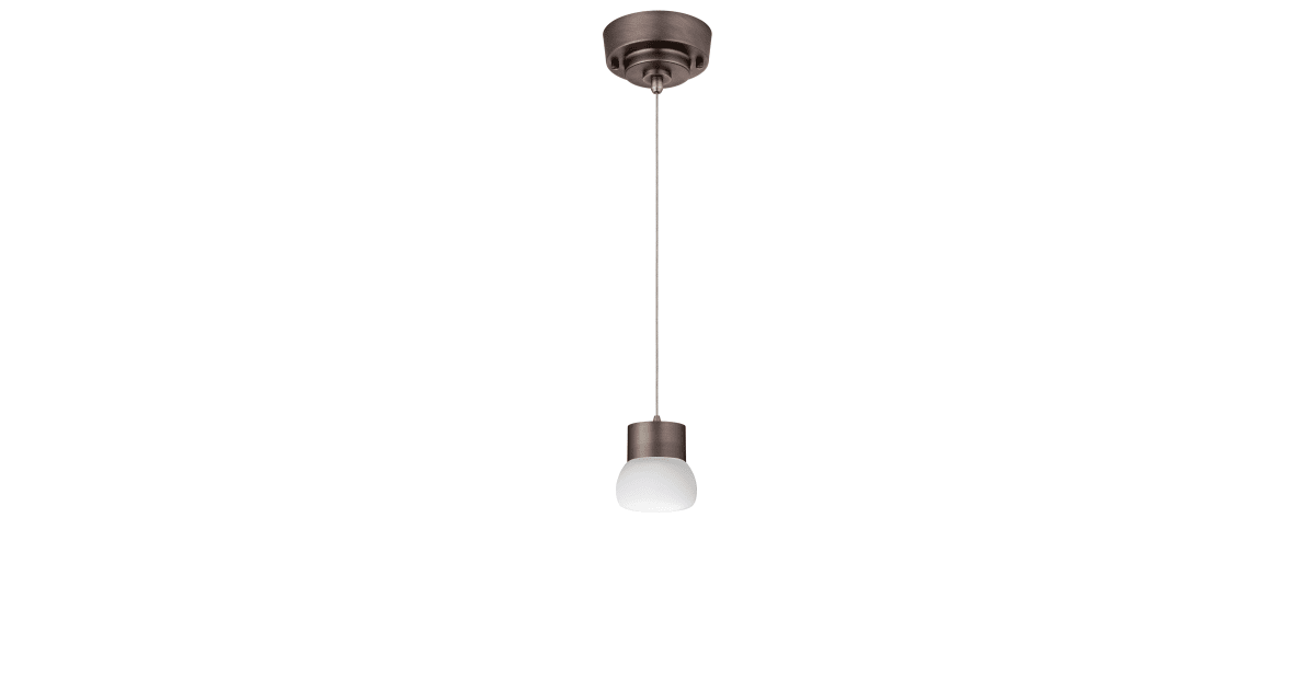 Lithonia Lighting 3 LED Cylinder Fitter Mini Pendant with Small Bell ...