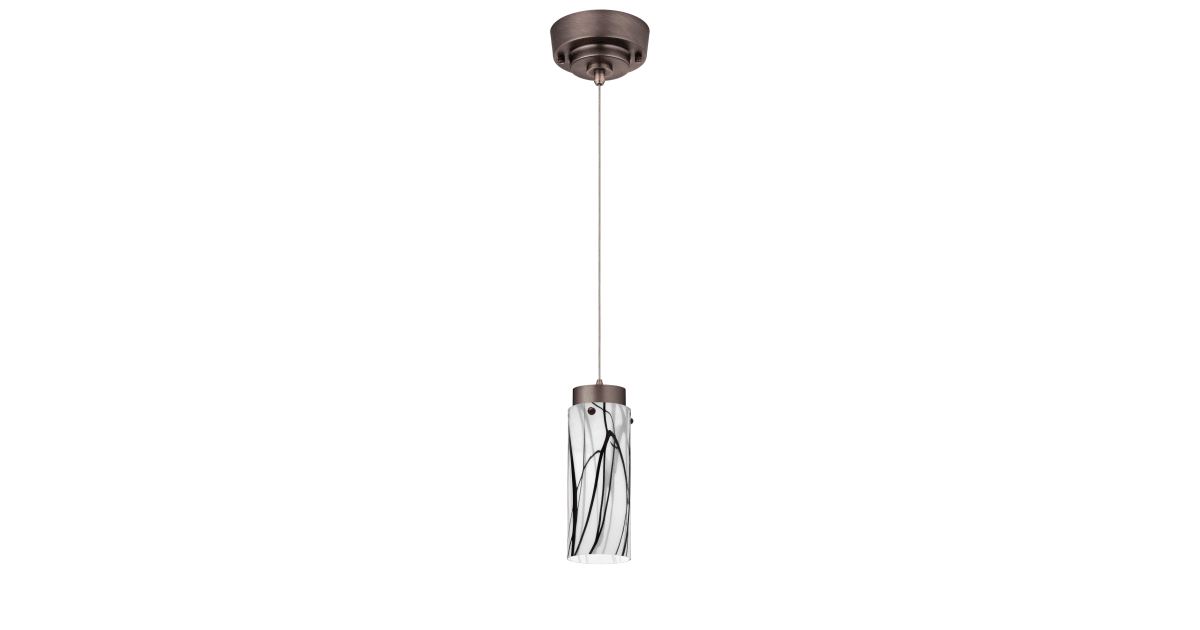 Lithonia Lighting 3 LED Cylinder Fitter Mini Pendant with Tall Cylinder ...