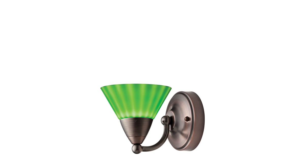 Lithonia Lighting 3 LED Bullet Fitter Wall Sconce with Cone Green Melon ...