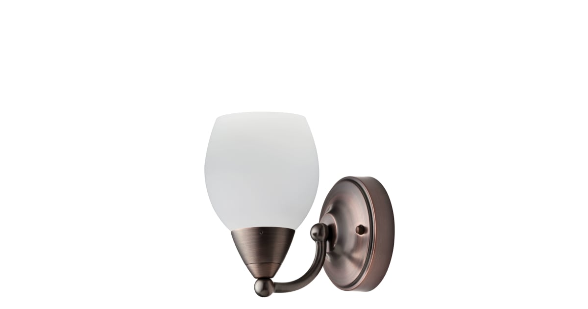 Lithonia Lighting 3 LED Bullet Fitter Wall Sconce with Ball Opal White ...