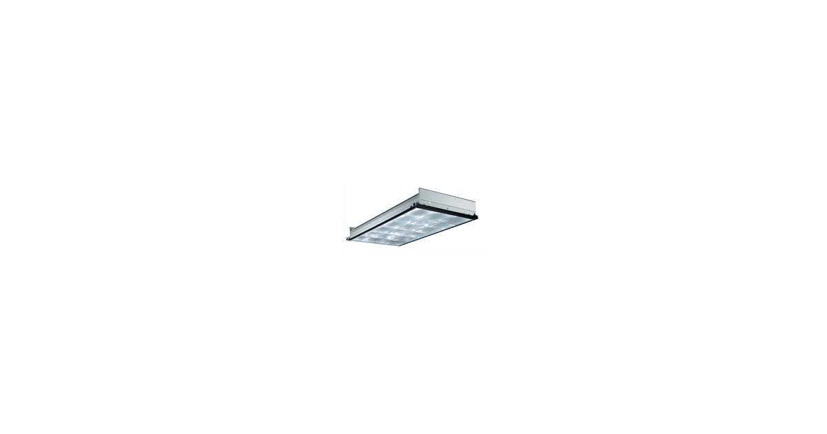 Lithonia Lighting PT3 MV 48" x 24" 3 Light Parabolic Recessed Troffer ...