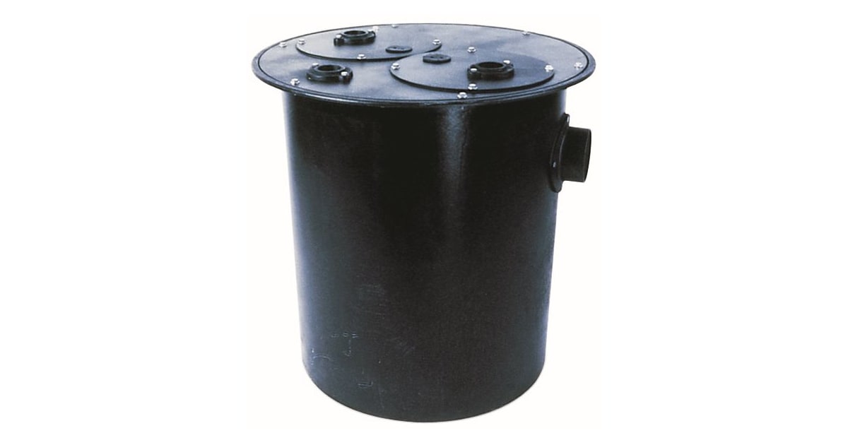 Little Giant 113051 36" x 36" Basin with 4" Cast Iron Hub | Ferguson Home