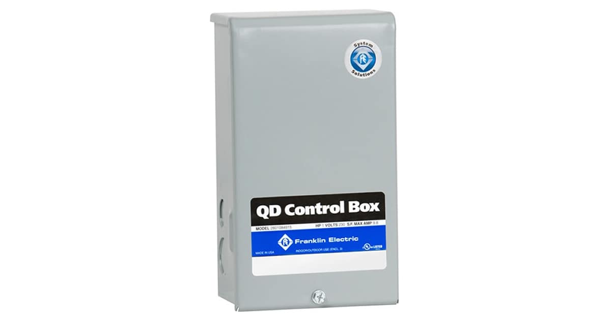Little Giant 2801074915 3/4 HP Submersible Deep Well Pump Control Box ...
