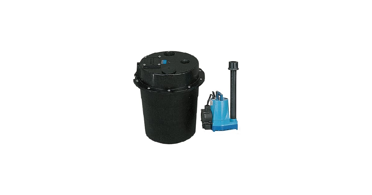 Little Giant 505055 15 GPM 115V Drainosaur® Wastewater Removal System ...