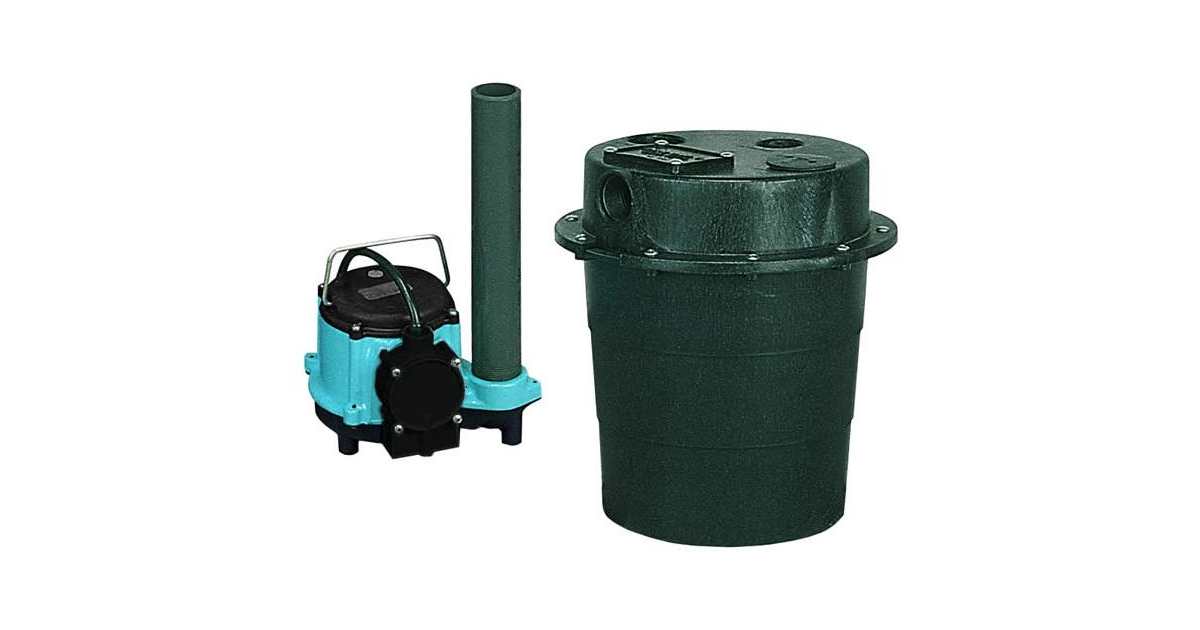 Little Giant 506055 Drainosaur WRS-6 - 1/3 HP Sink / Drain Discharge ...
