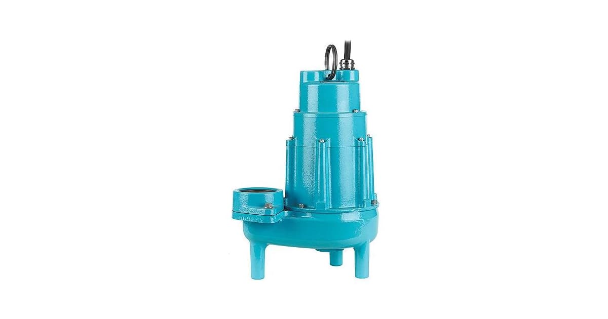 Little Giant 520304 18S-CIM Submersible Sewage Ejector Pump, 1-1/2 HP ...
