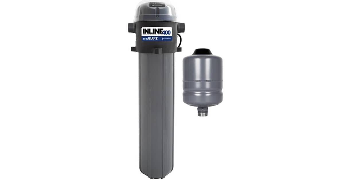 Little Giant 92061534 Inline 400 Booster System (230V) with Expansion ...