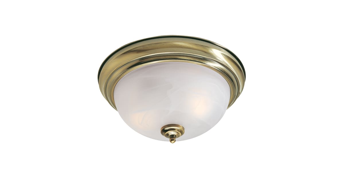 Livex Lighting 7117-01 Regency 2 Light Flush Mount Ceiling Fixture ...