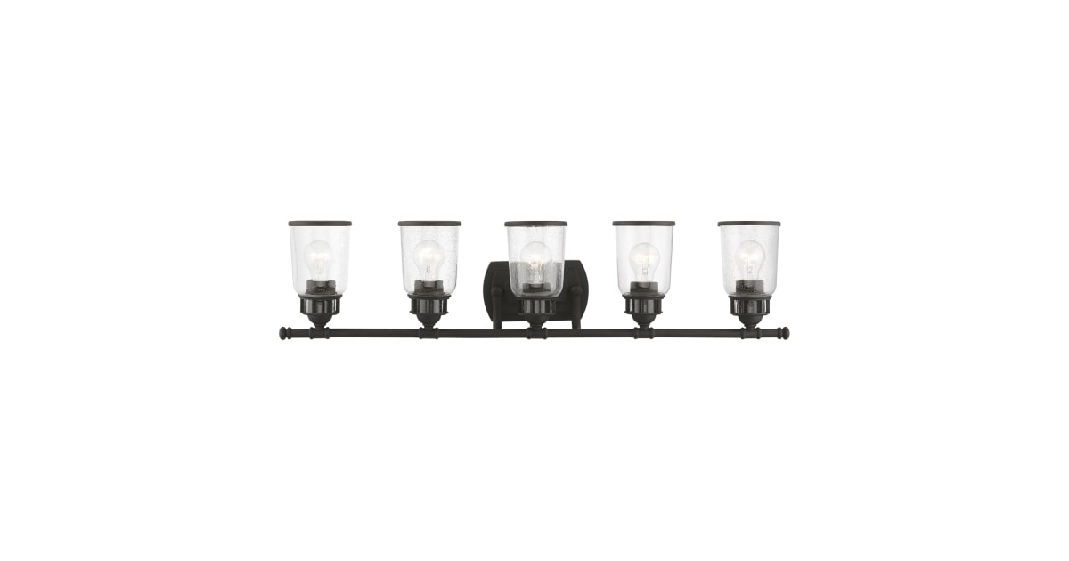 Livex Lighting 10515-04 Lawrenceville 5 Light 36" Wide Commercial ...