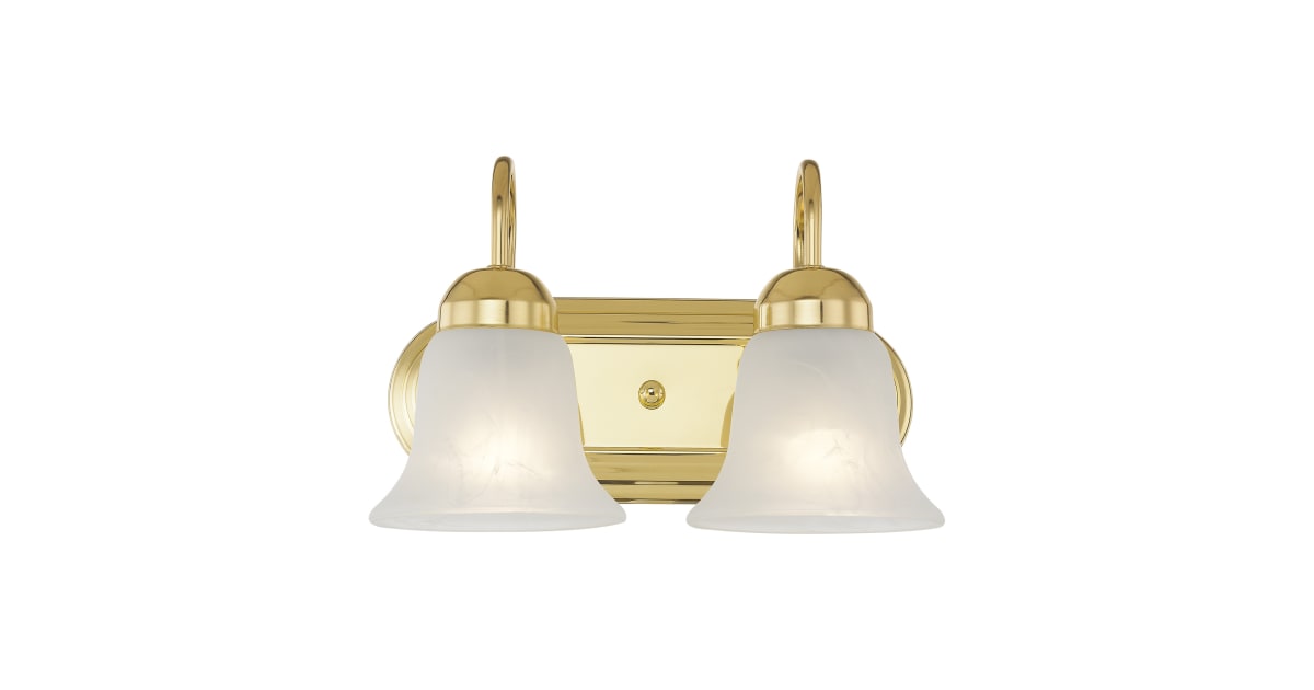 Livex Lighting 1072-02 Riviera 2 Light Bathroom Vanity Light | Ferguson ...