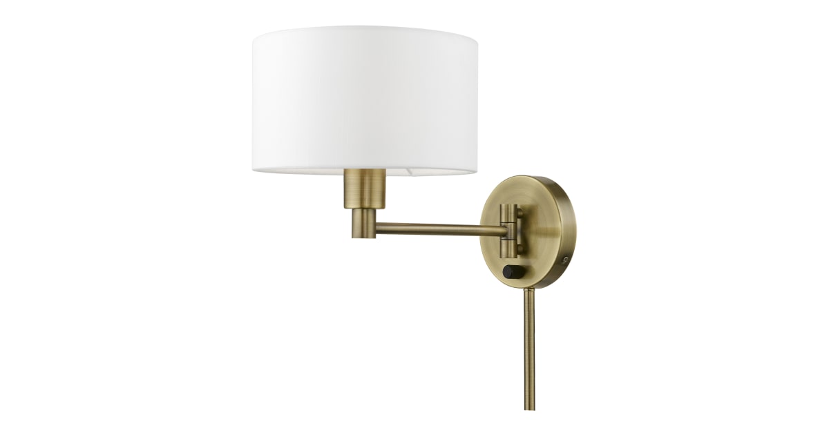 Livex Lighting 40080-01 Allison 10" Tall Commercial Wall Sconce ...