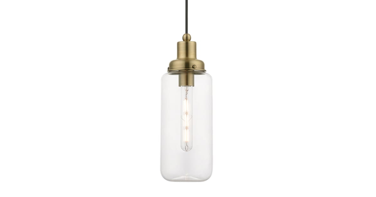 Livex Lighting 40614-01 Oakhurst 5" Wide Mini Pendant | Ferguson Home
