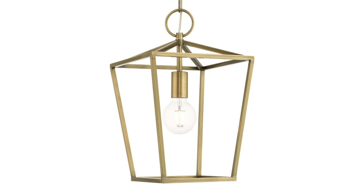Livex Lighting 49432-01 Devonshire Single Light 10" Wide Chandelier ...