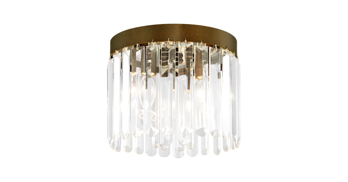 Livex Lighting 50552-64 Ashton 3 Light 11" Wide Single Semi-Flush ...