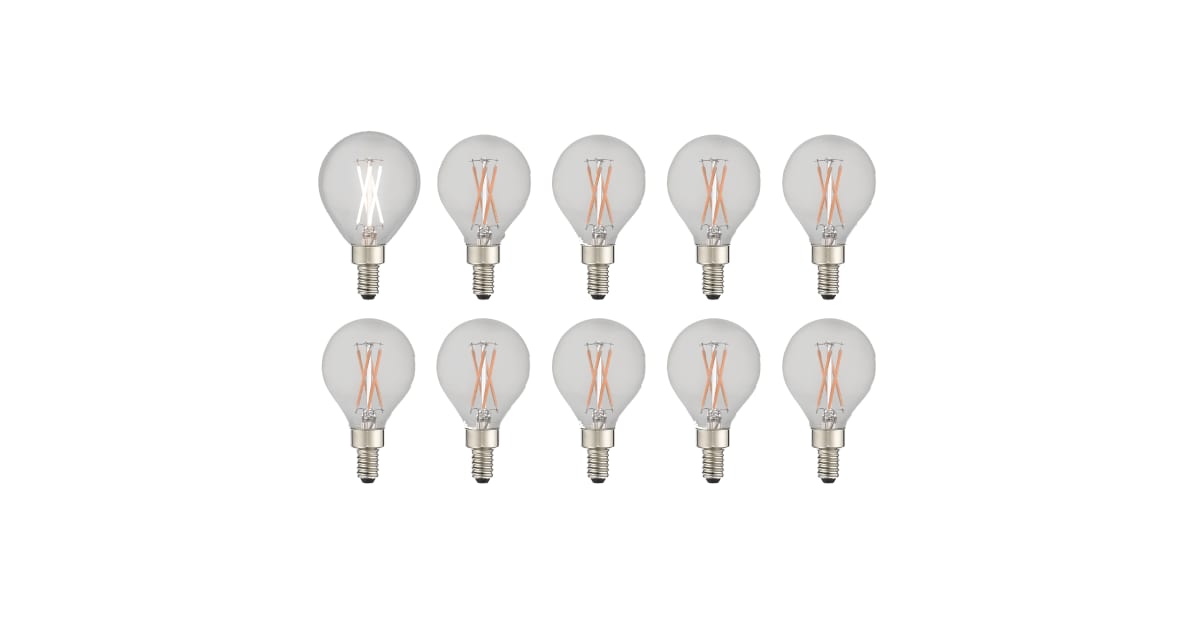 Livex Lighting 920405X60 Pack of (60) 4.5 Watt Vintage Edison Dimmable ...