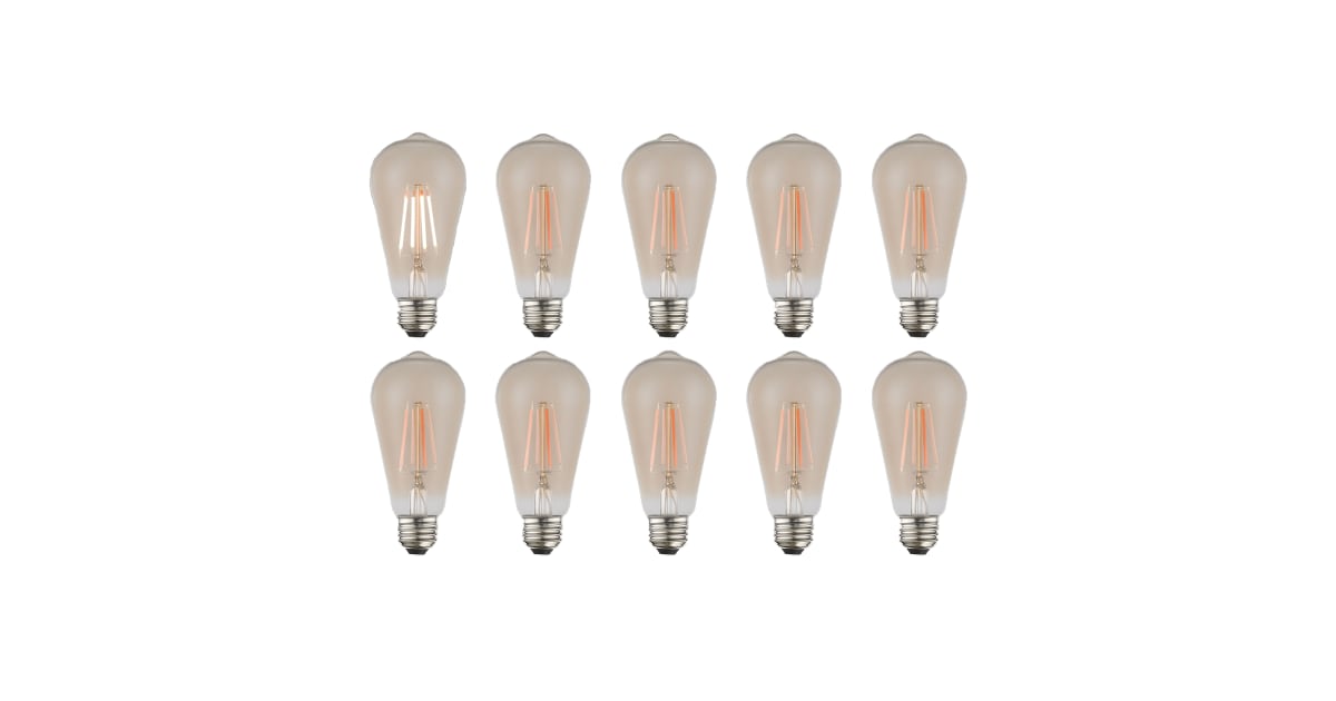 Livex Lighting 960421X60 Pack of (60) 4 Watt Vintage Edison Dimmable ...
