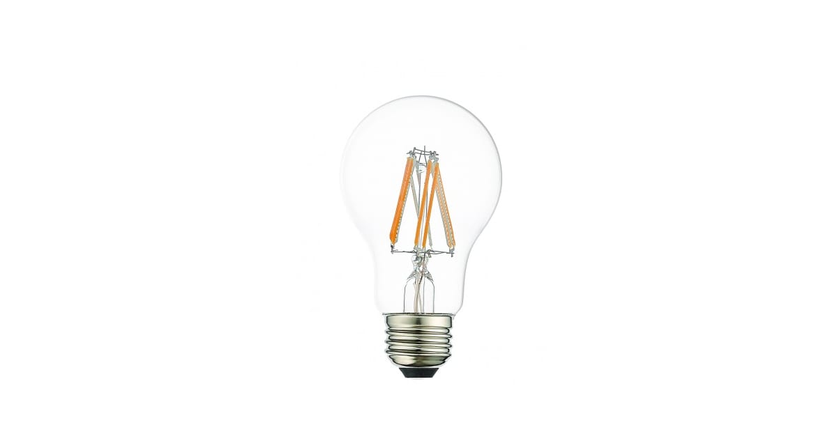 Livex Lighting 960806 Pack of (10) 8 Watt 2700K Clear Vintage Edison ...
