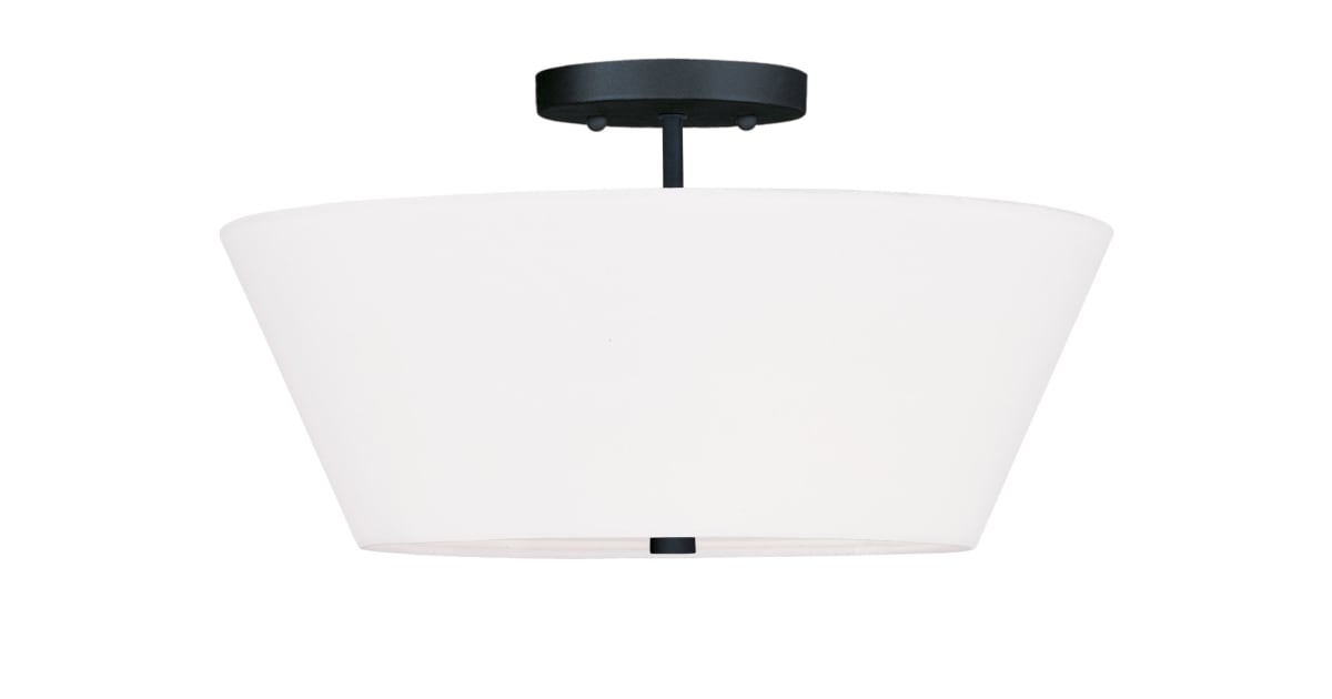 Livex Lighting 5270-04 Mendham 9 Inch Tall Semi-Flush Ceiling Fixture with 3 Lights | Ferguson Home