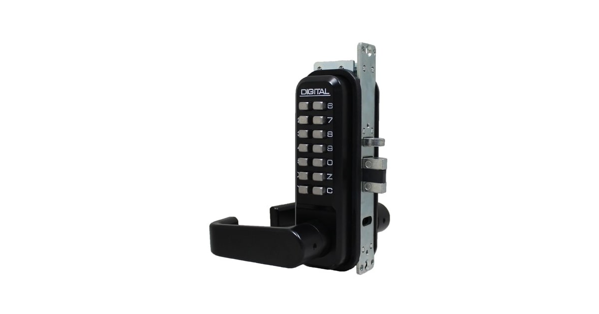 Lockey 2985JBMG Mechanical Keyless Narrow Stile Lever Lock | Ferguson Home