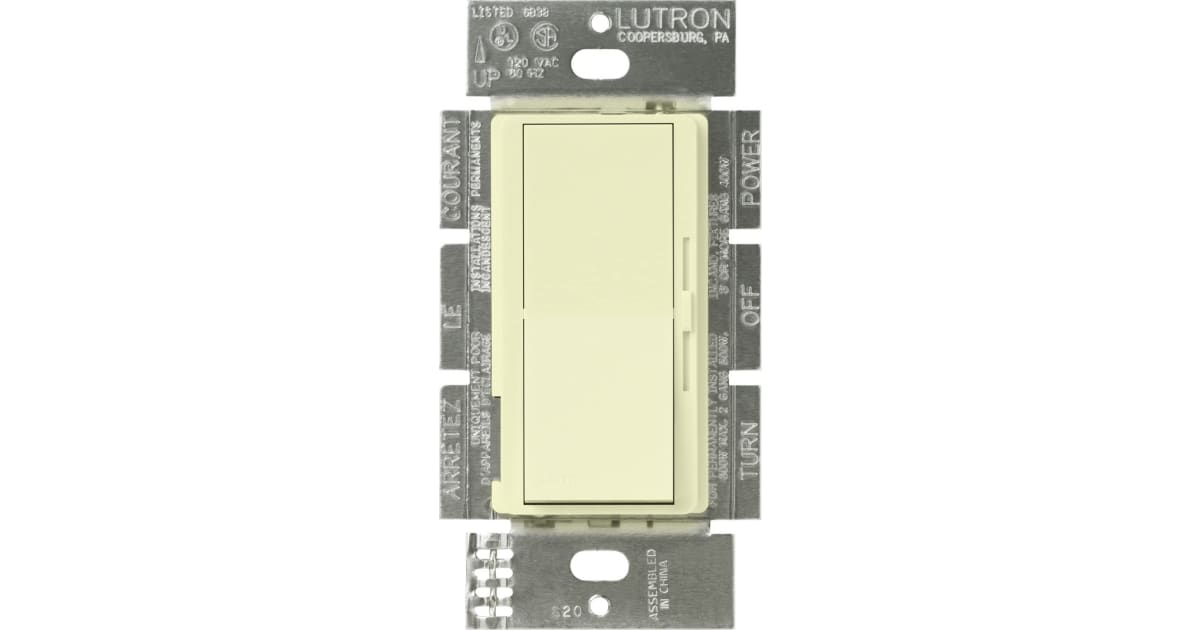 Lutron DVLV-103P-AL Diva 800 Watt 120 Volt 3-Way Electronic Low Voltage ...
