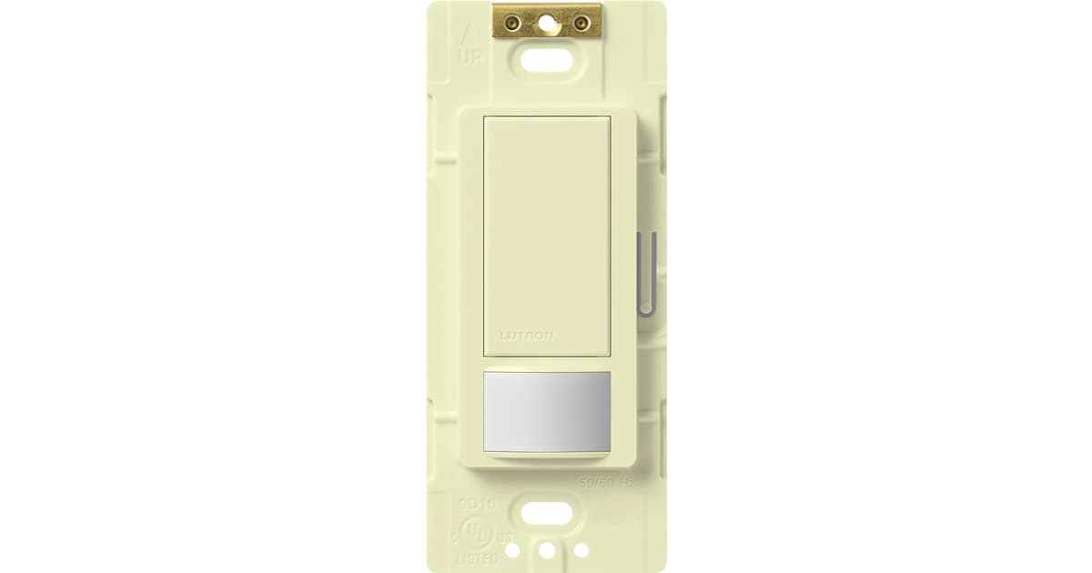 Lutron MS-VPS6M2-DV-AL Maestro Motion Sensor Switch, Vacancy Only ...