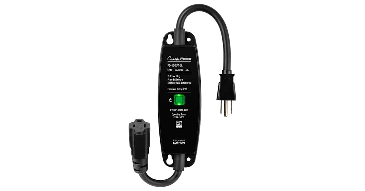 Lutron PD-15OUT-BL Outdoor Plug in Switch Box | Ferguson Home