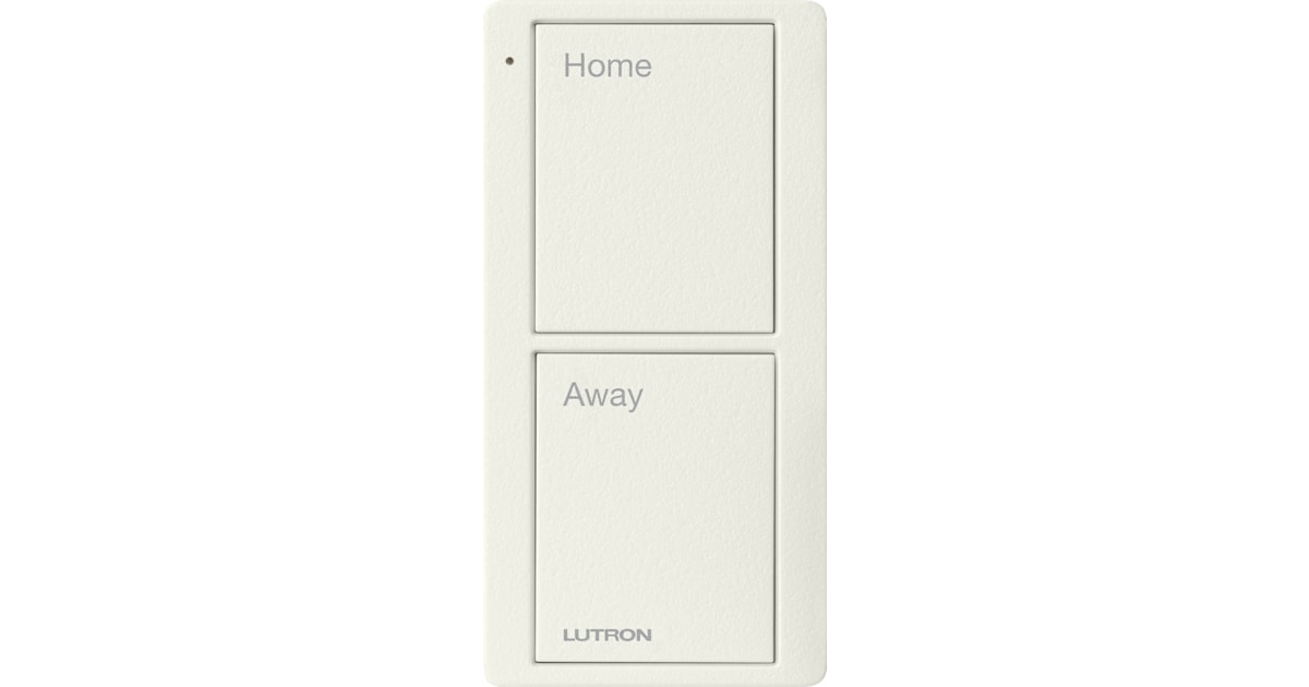 Lutron PJ2-2B-TBI-P01 2-Button Scene Pico Smart Remote, with Pre ...