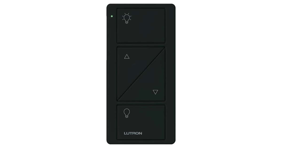 Lutron PJ2-2BRL-GBL-L01 2-Button with Raise/Lower, Pico Smart Remote ...