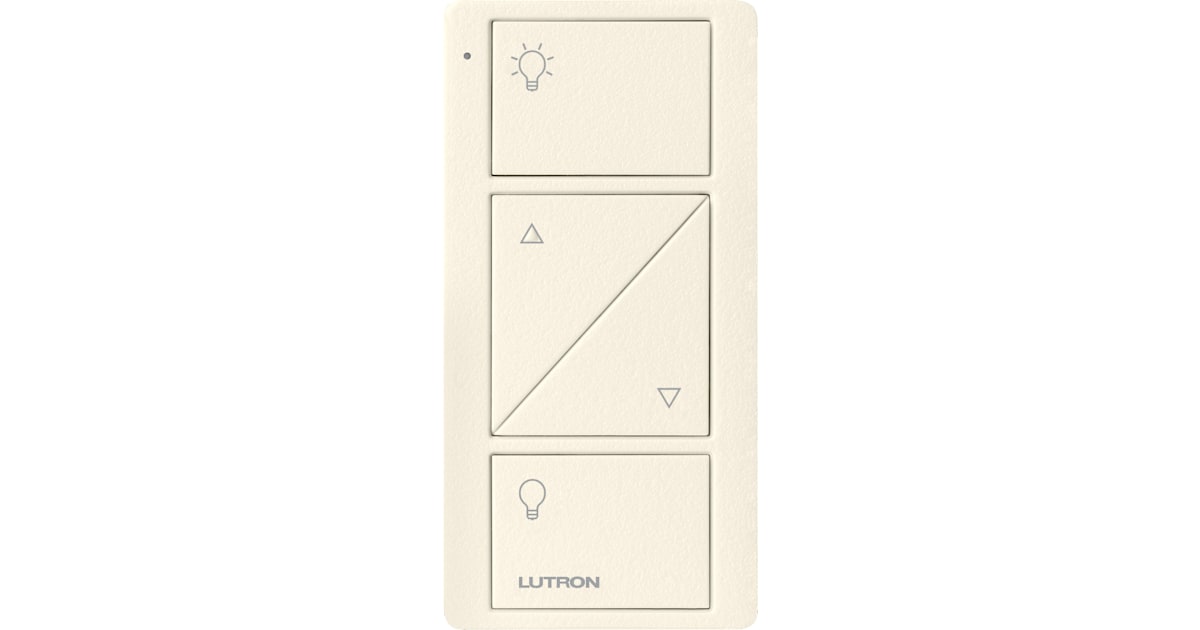 Lutron PJ2-2BRL-TBI-L01 2-Button with Raise/Lower, Pico Smart Remote ...