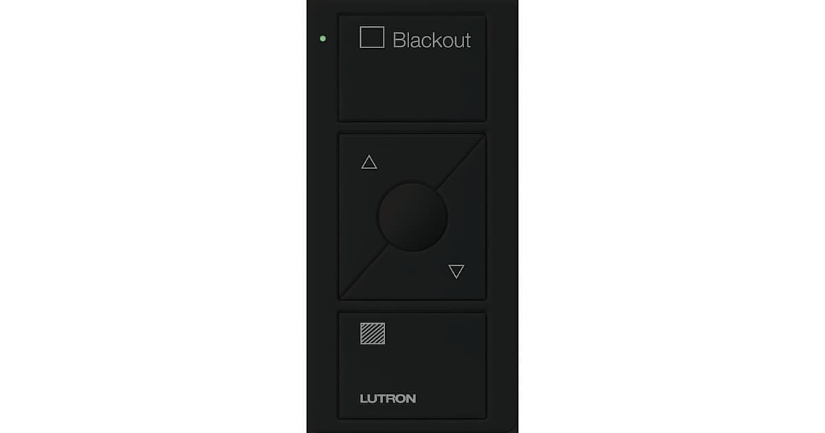 Lutron PJ2-3BRL-GBL-S03 Original 3-Button Pico Smart Remote with Raise/Lower and Preset, with ...