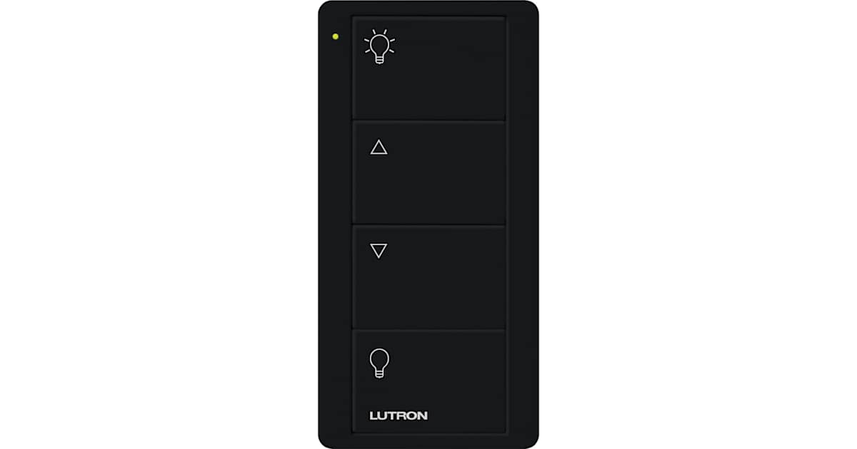 Lutron PJ2-4B-BL-L01P 4-Button Zone Control, Pico Smart Remote, with ...