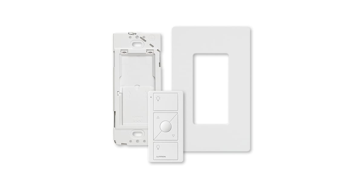 Lutron PJ2-WALL-WH-L01 Pico Original Smart Remote Wall Mount Kit For ...