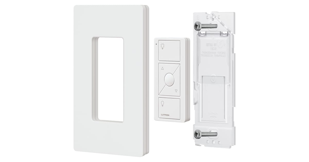 Lutron Pico Remote Control Wall Mounting Kit for Caseta Wireless ...