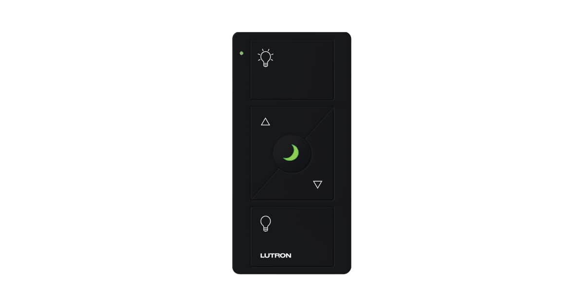 Lutron PJN-3BRL-GBL-L01 Original 3-Button Pico Smart Remote with Night ...
