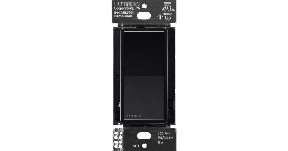 Lutron ST-AS-BL Sunnata 6 Ampere 3 Way Incandescent/LED Switch ...