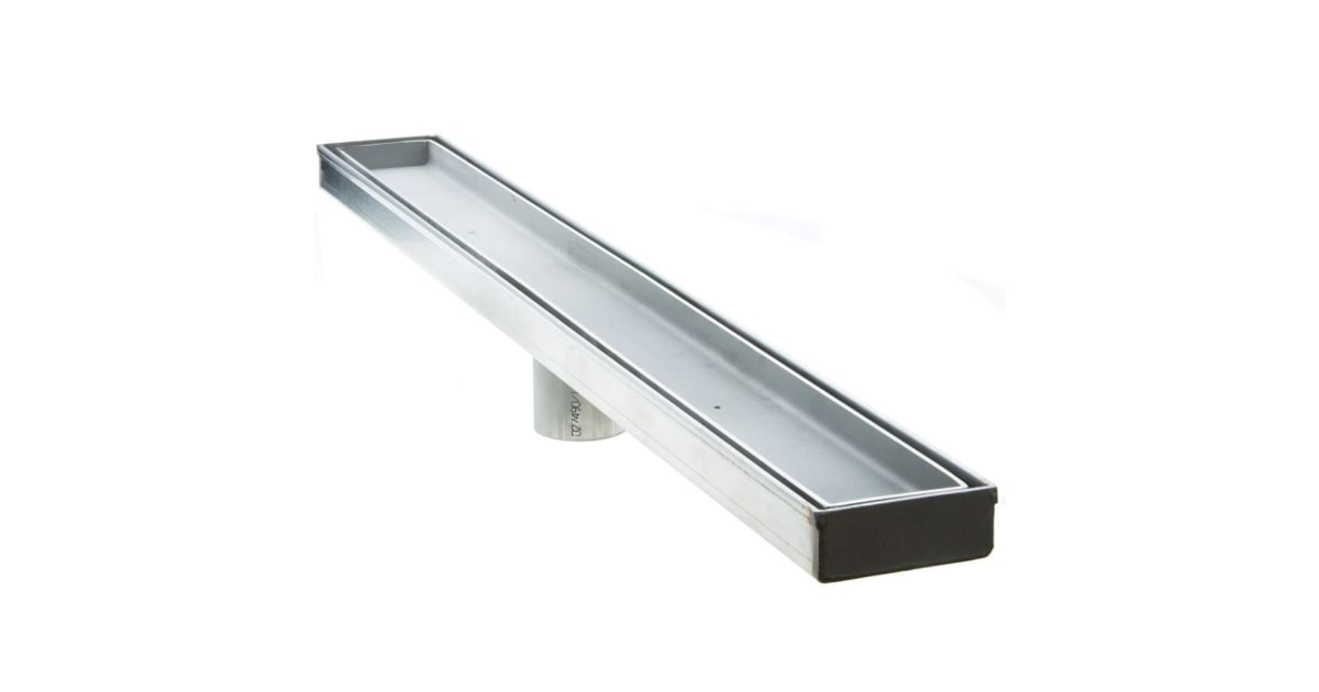 LUXE Linear Drains TI-60 60" Tile Insert Linear Shower Drain | Ferguson ...