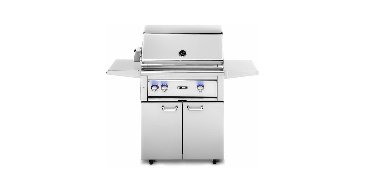 Lynx Grills L30ASFR LP 30" Liquid Propane Stainless Steel Freestanding ...